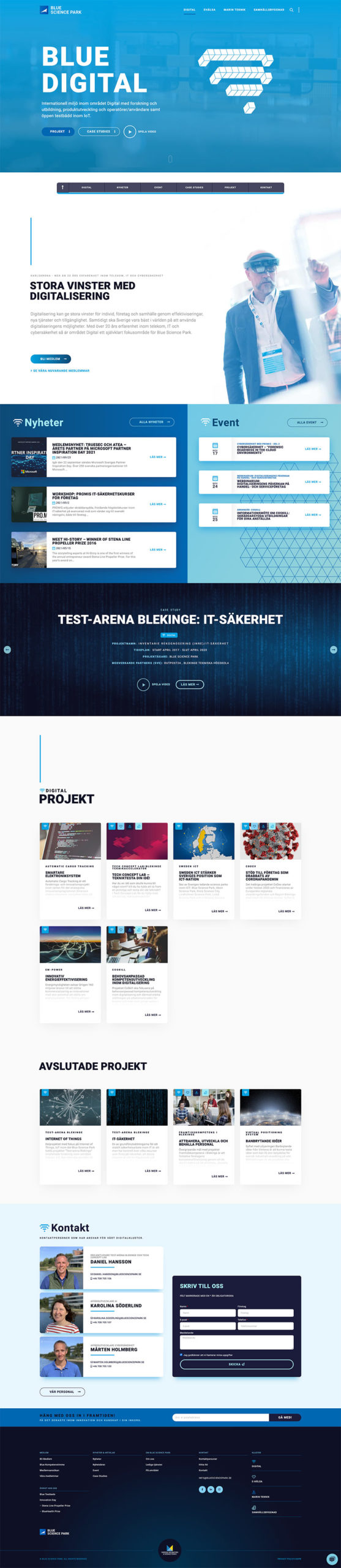 Blue Science Park - Webou